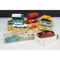 Seven boxed Matchbox 75 Series diecast models to include 64 MG 1100 ...