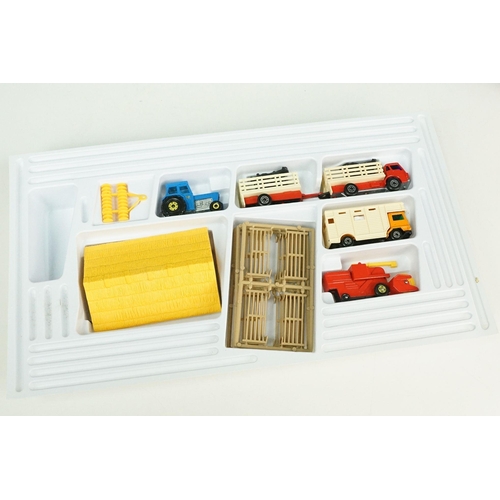 Boxed Matchbox G6 Farm Set diecast model set, complete, diecast ex, box ...