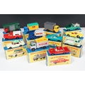 12 Boxed Matchbox 75 Series diecast models to include 59 Fire Chief Car ...