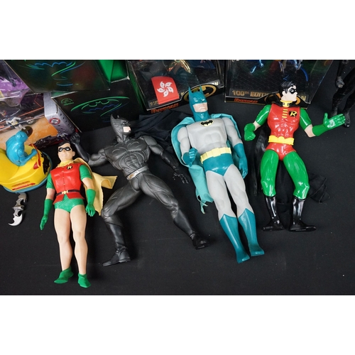 Collection of boxed and unboxed Batman related items to include DC ...