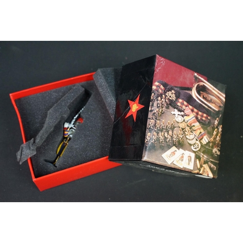 Nine boxed King & Country metal figures featuring CE024 Swiss Guard ...