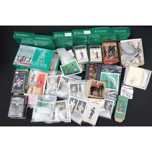 Collection of boxed / unboxed metal figures featuring Art Girona ...