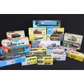 21 Boxed diecast models to include 3 x Corgi Heavy Haulage models ...