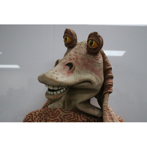 Signed Star Wars - Full Size replica Star Wars Jar Jar Binks outfit ...