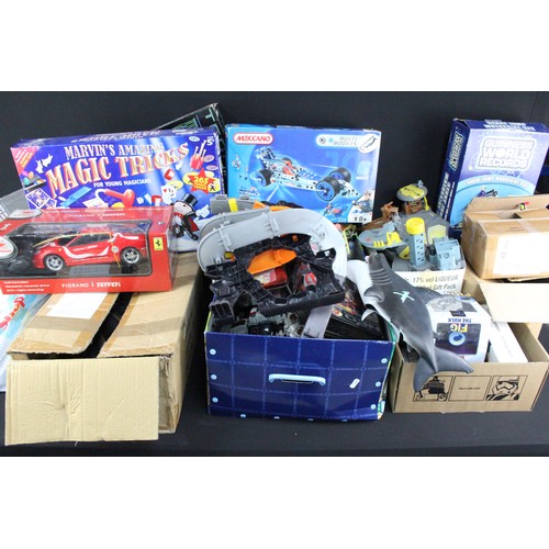 Large quantity of mixed toys and games to include diecast model ...