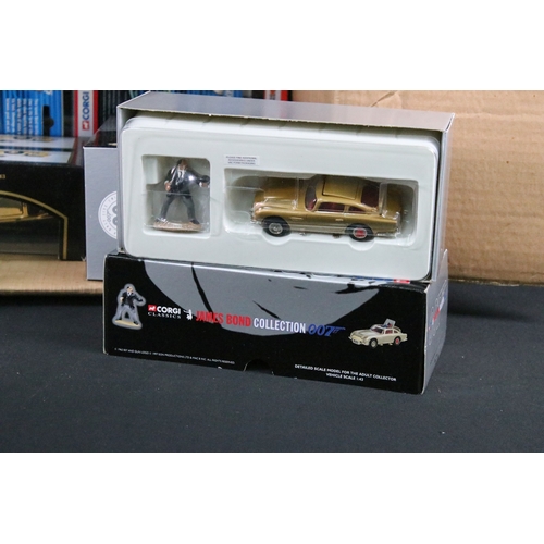 34 Boxed Corgi James Bond 007 diecast models to include 8 x Corgi James ...
