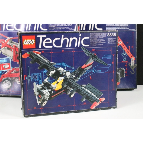Lego - Three boxed Lego Technic sets featuring 8836 Sky Ranger, 8064 ...