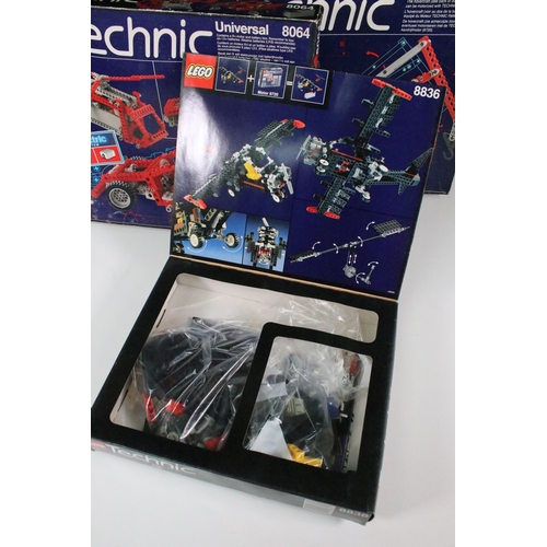 Lego - Three boxed Lego Technic sets featuring 8836 Sky Ranger, 8064 ...