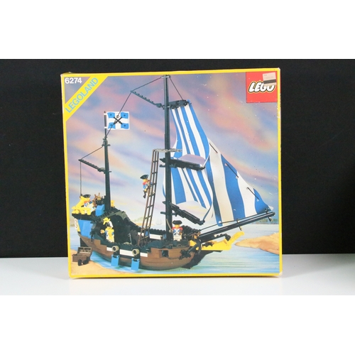 Lego - Two boxed Lego Legoland Pirates sets featuring 6274 Caribbean ...