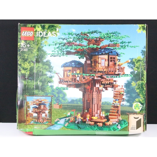 Lego - Boxed Lego Ideas #026 21318 Treehouse, opened and contents ...