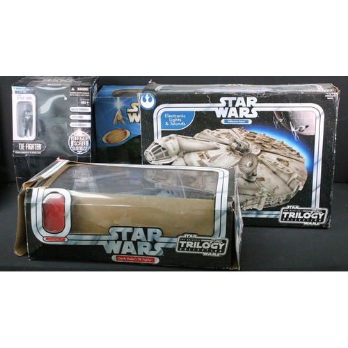 Star Wars - Four Hasbro Star Wars vehicles featuring The Original ...
