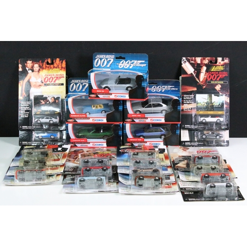 23 Boxed / carded James Bond 007 diecast models to include 18 x Johnny ...