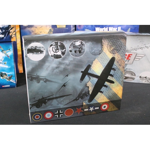 11 Boxed diecast model planes to include 6 x Corgi Aviation Archive ...