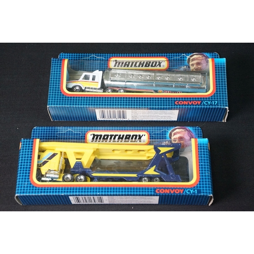 22 Boxed Matchbox Convoy and Team Convoy diecast models to include TC15 ...