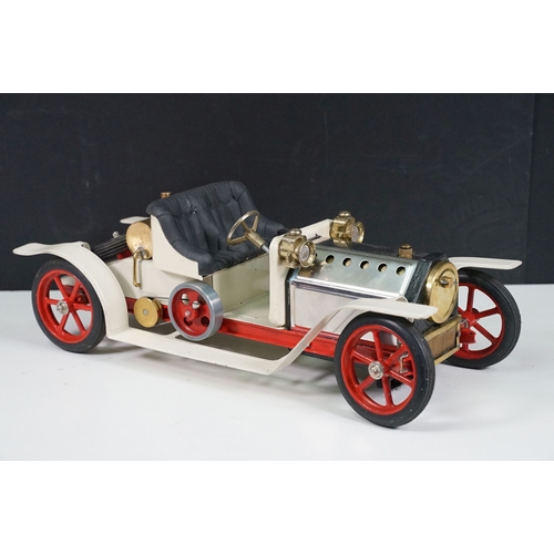 Steam Engine - Mamod SA1 Roadster steam engine in cream, vg