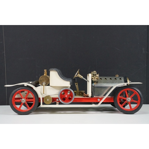 Steam Engine - Mamod SA1 Roadster steam engine in cream, vg