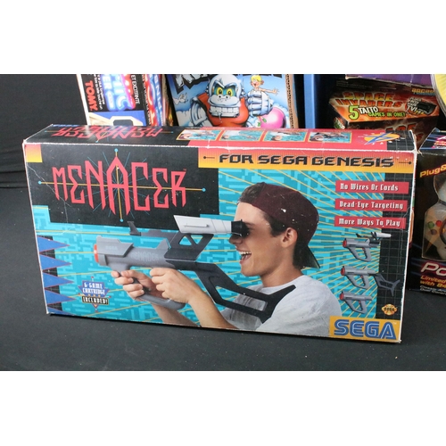 Collection of electric handheld / TV consoles and accessories featuring ...