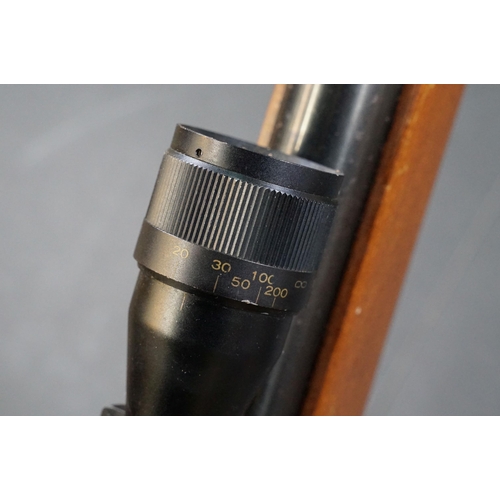 A Vintage Feinwerkbau Sport 127 Cal.22 break barrel Air Rifle with ...