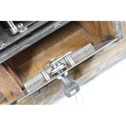 Mid 20th century vintage Sega Bell one arm bandit table top jackpot ...