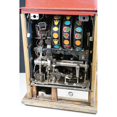 Mid 20th century vintage Sega Bell one arm bandit table top jackpot ...