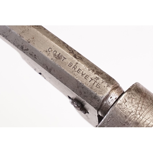 An antique 19th century colt brevette revolver