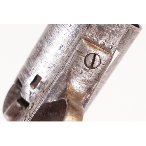 An antique 19th century colt brevette revolver