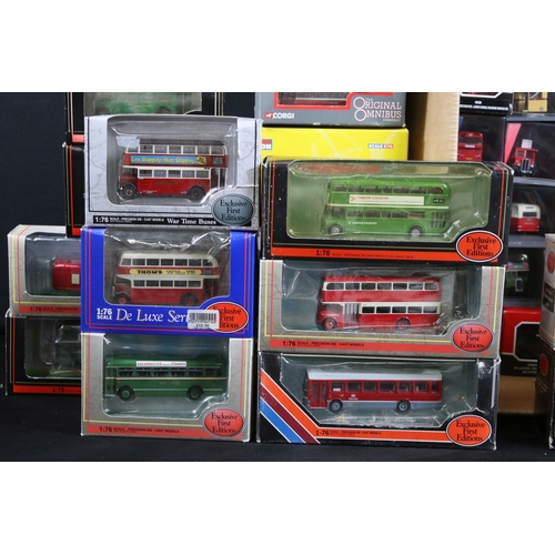 57 Boxed / cased diecast models buses to include 34 x Corgi Original ...