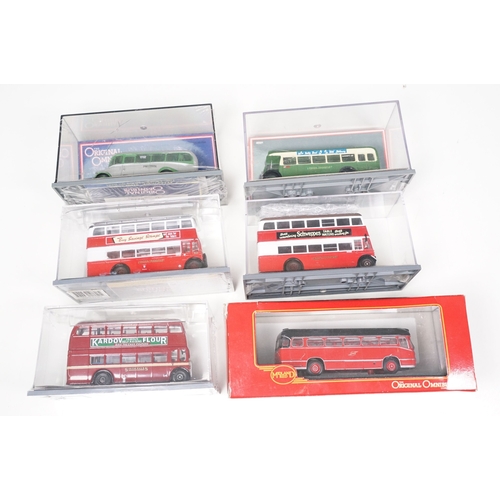 46 Boxed / cased Corgi Original Omnibus diecast model buses to include ...