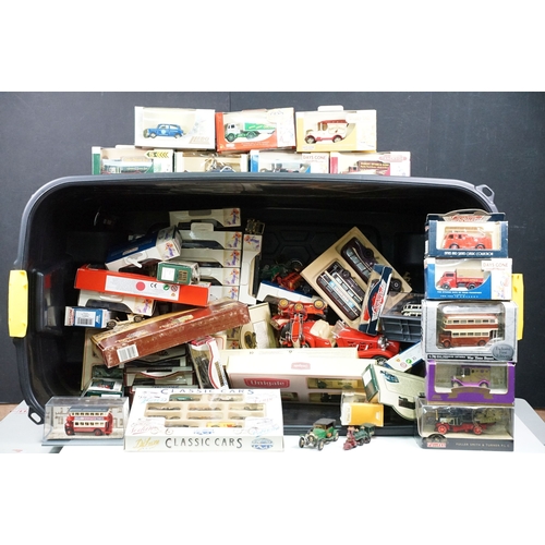 Around 50 boxed diecast models to include Lledo Days Gone, Trackside ...