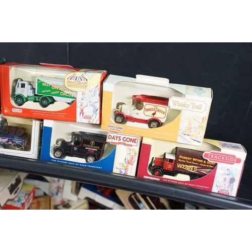 Around 50 boxed diecast models to include Lledo Days Gone, Trackside ...