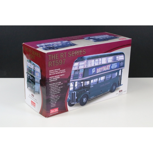 Boxed 1/24 Sun Star The RT Series 2925 1948 RT 597 - HLX414 Routemaster ...