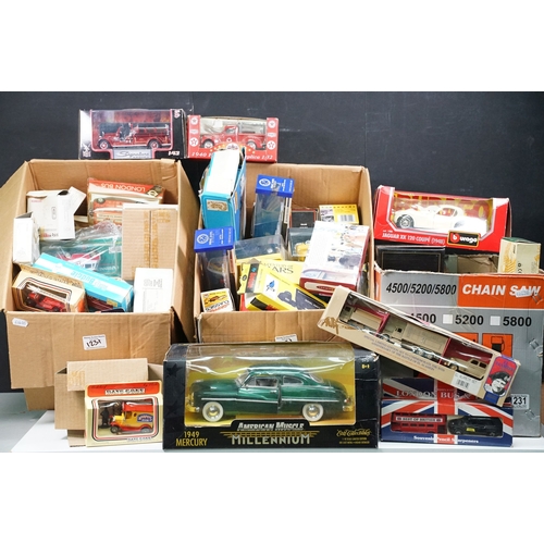 Large collection of boxed diecast featuring 4 x Miasto Sports Car ...