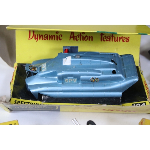 10 Mid 20th C diecast models to include 2 x boxed Corgi racing cars ...