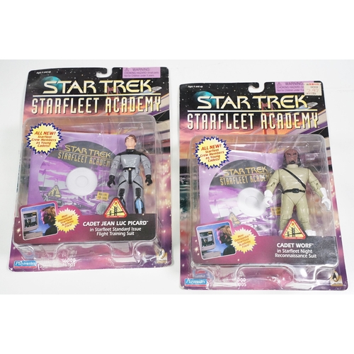 21 Carded Playmates Star Trek figures featuring 14 x First Contact ...