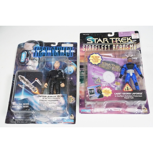 21 Carded Playmates Star Trek figures featuring 14 x First Contact ...