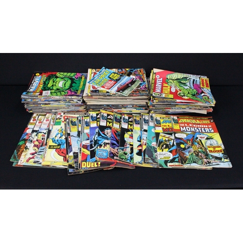 Comics - Collection of 70s/80s Marvel comics featuring The Mighty World ...