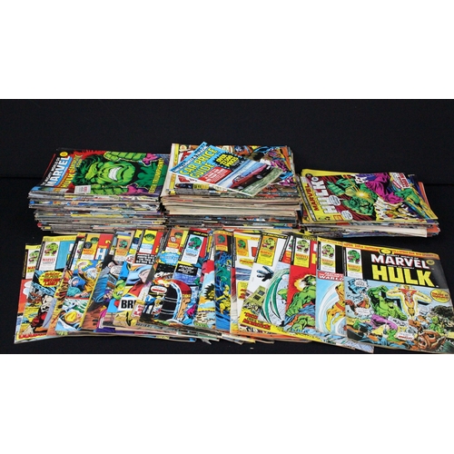 Comics - Collection of 70s/80s Marvel comics featuring The Mighty World ...