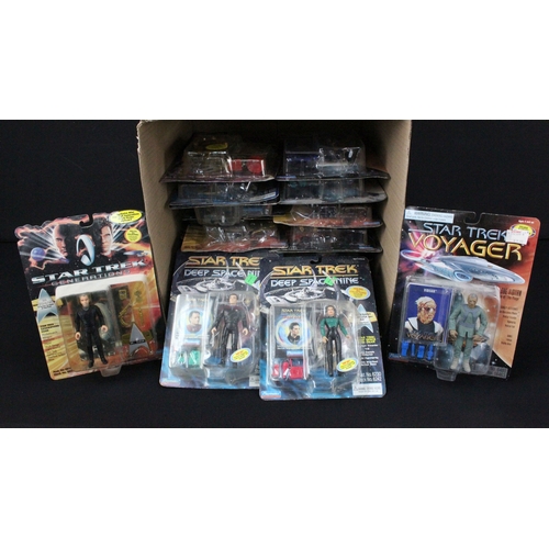 28 Carded Playmates Star Trek figures featuring 9 x Classic Star Trek ...