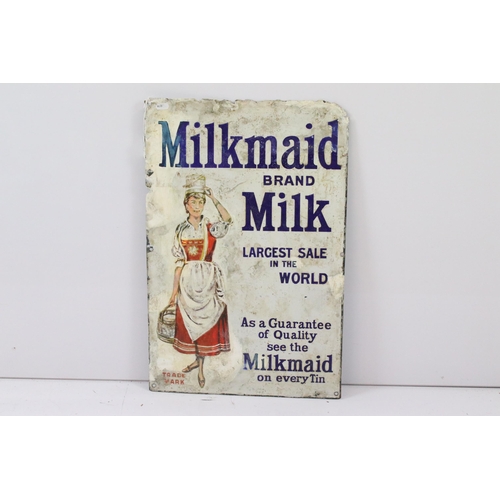 Original Early 20th Century Milkmaid Brand Milk Largest Sale In The ...