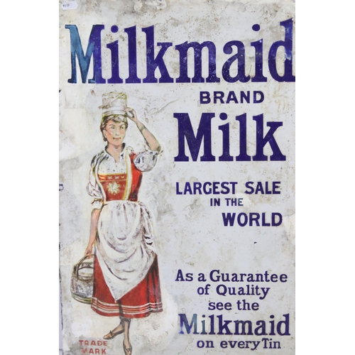 Original Early 20th Century Milkmaid Brand Milk Largest Sale In The ...