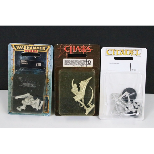 Warhammer - 43 Carded Games Workshop Warhammer metal miniatures ...
