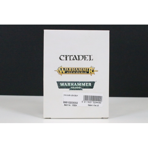 Warhammer - Five boxed Games Workshop Warhammer resin miniatures ...