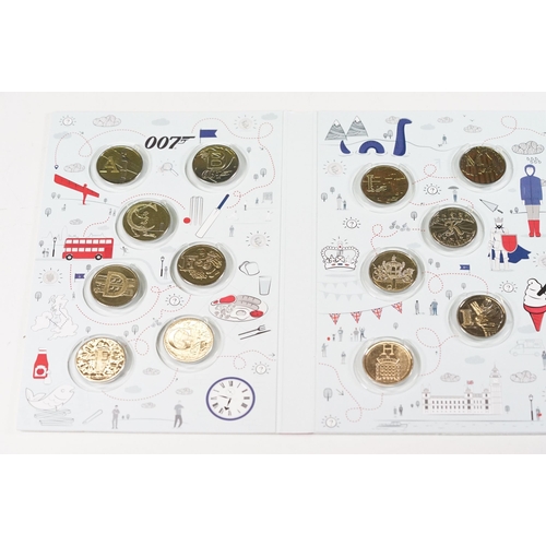 A Royal Mint United Kingdom 2018 Great British coin hunt A-Z 10p coin ...