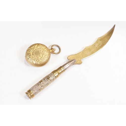 Collection of mixed collectables to include hallmarked silver Sampson ...