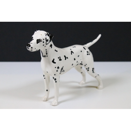 Beswick Arnoldene Dalmatian ceramic dog figurine, marked to bottom