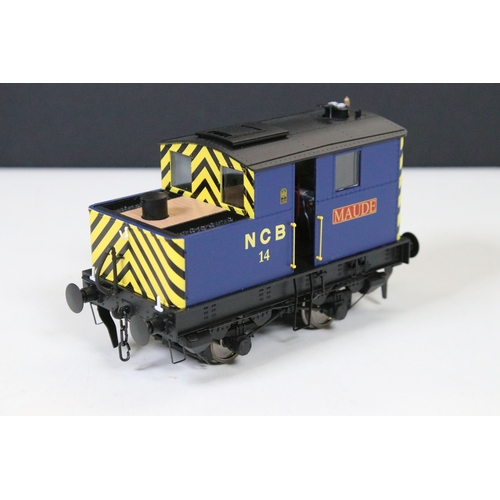 Boxed Dapol O gauge 7S-005-007 Sentinel Y1/Y3 NCB 14 Blue Maude locomotive