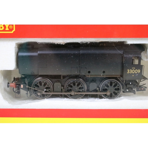 Four boxed Hornby OO gauge locomotives to include R2713 BR 4-4-0 Class ...