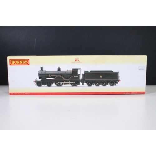 Four boxed Hornby OO gauge locomotives to include R2713 BR 4-4-0 Class ...