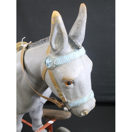 Mid 20th C Triang Donkey push a long toy