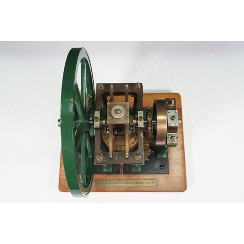 Steam Engine - James Booth Rectilinear pillar steam engine of 1843 ...